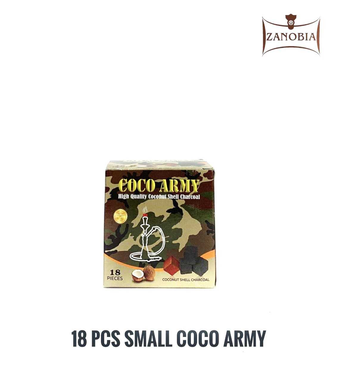 Coco Army 18pcs coconut charcoal – Hookah Time